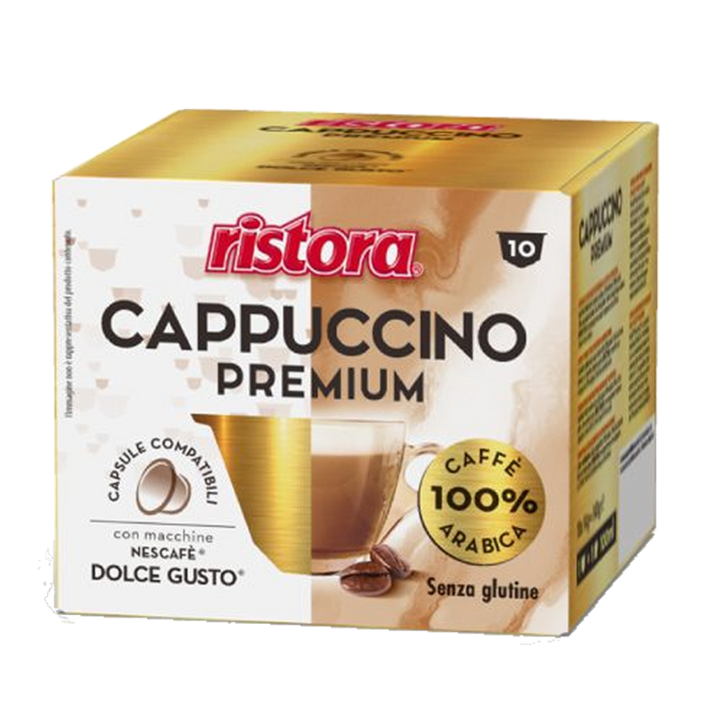 Premium Cappuccino - Dolce Gusto System compatible capsules | Ristora ...